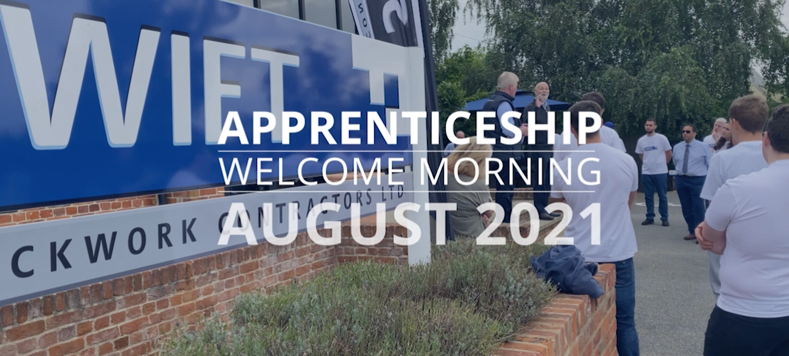 New apprentice intake for 2021-22 - Swift Brickwork Contractors Limited
